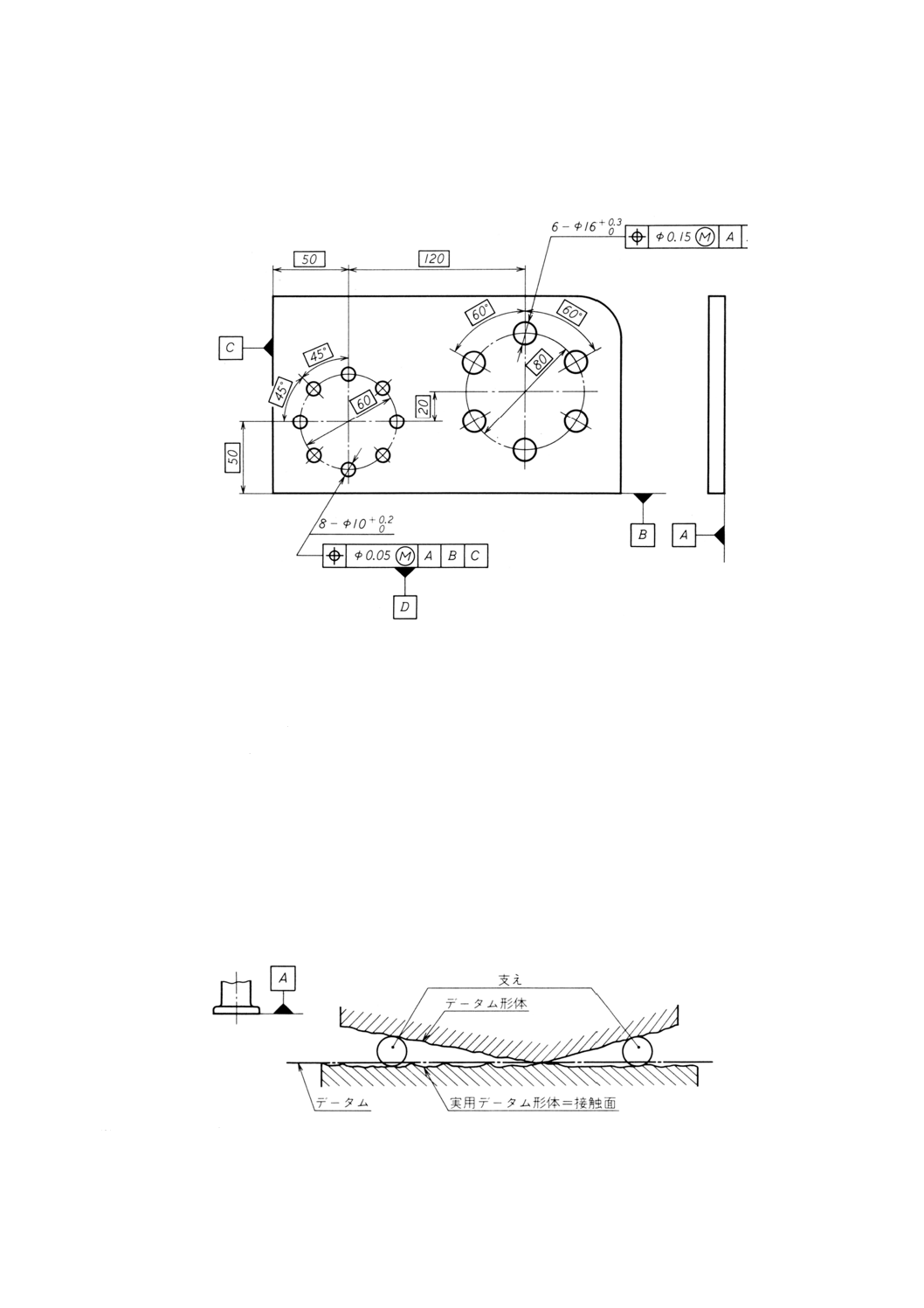 JISB0022:1984 幾何公差のためのデータム