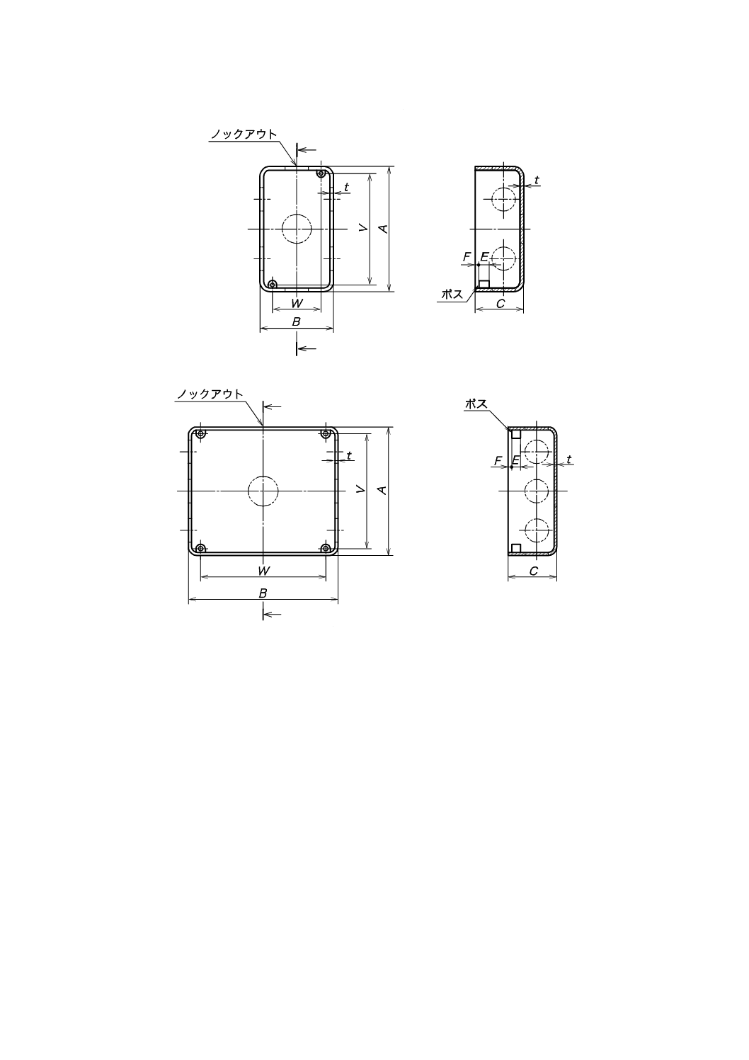 JISC8435:2018 合成樹脂製ボックス及びボックスカバー