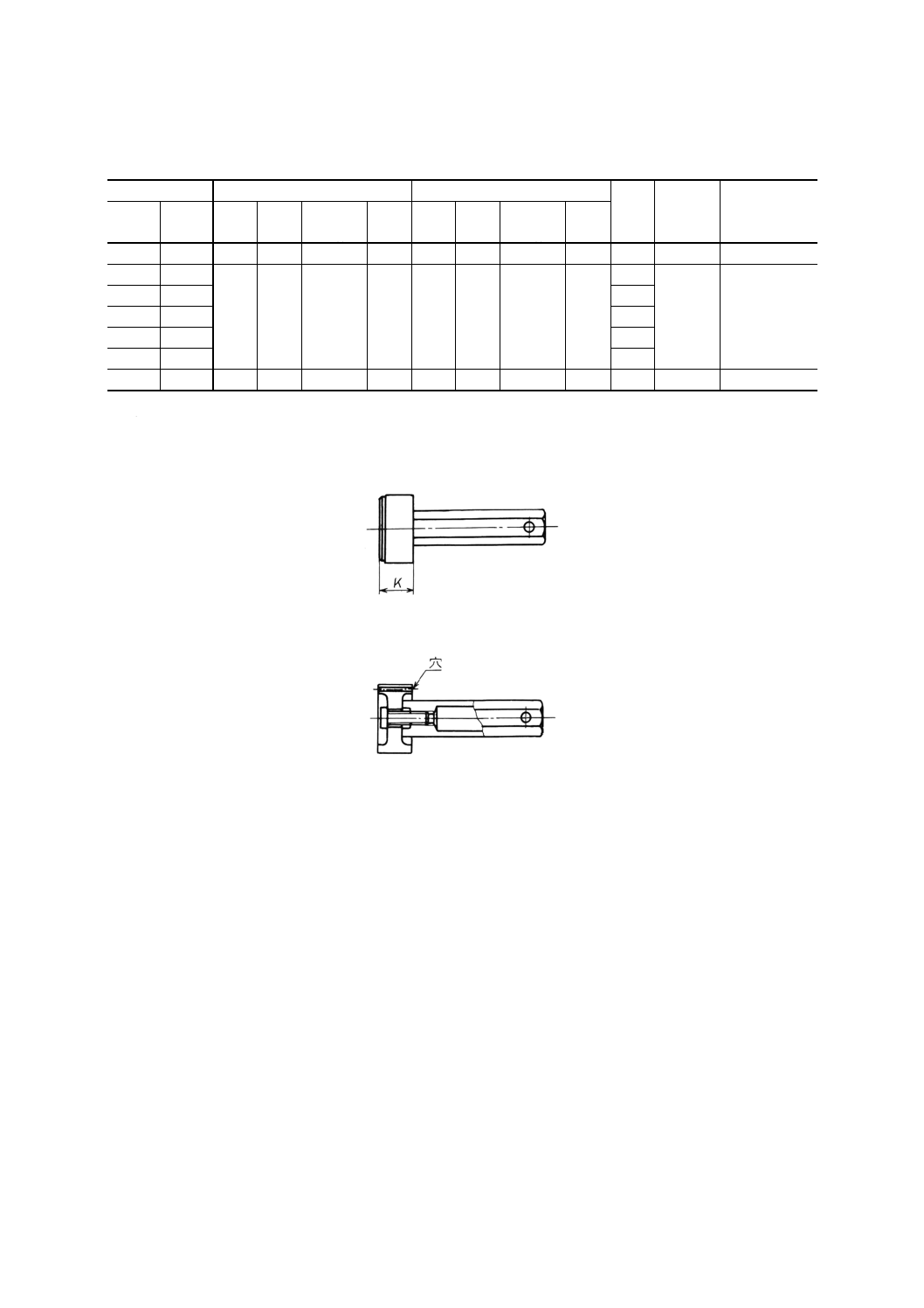 JISB7420:1997 限界プレーンゲージ