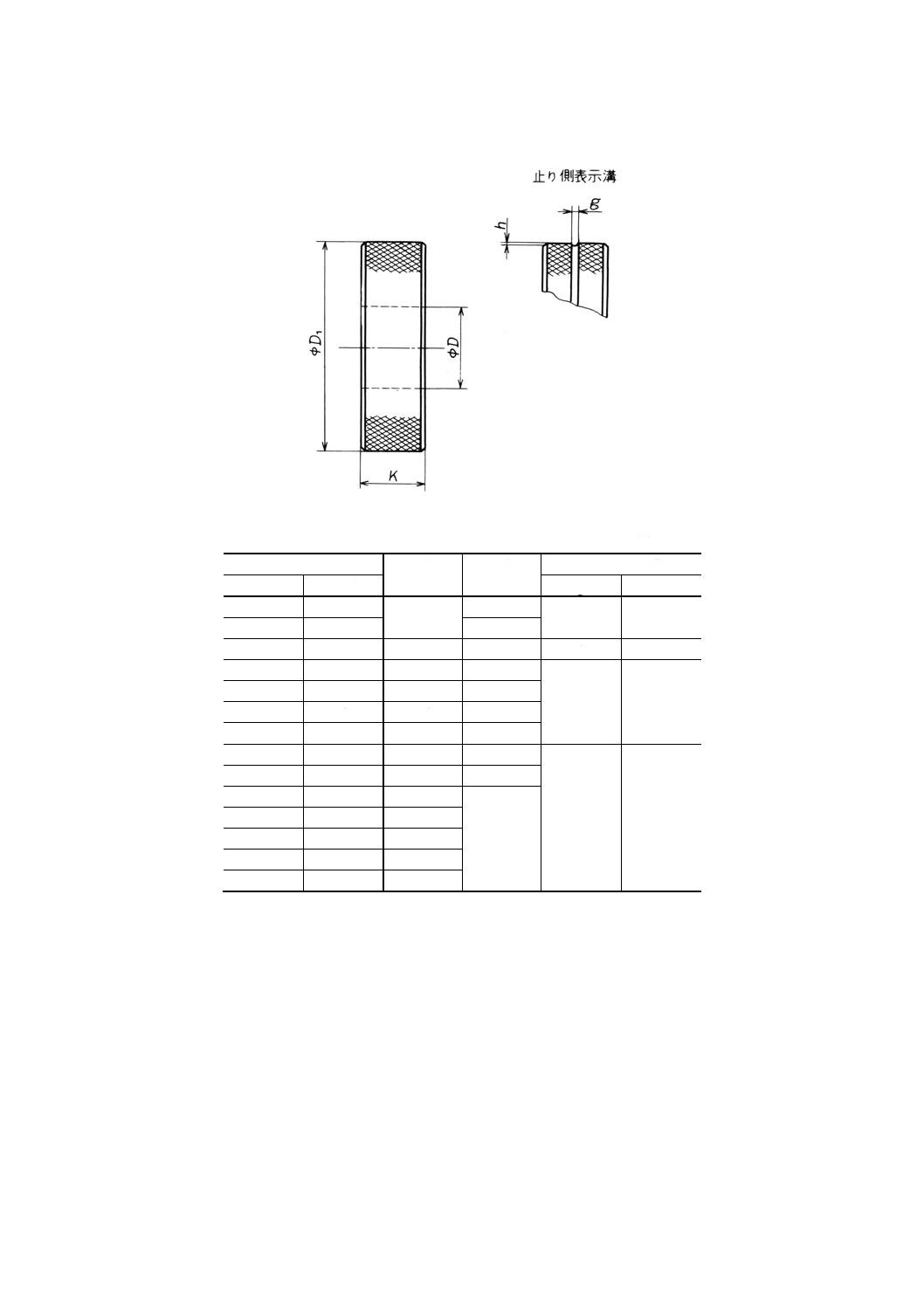 JISB7420:1997 限界プレーンゲージ