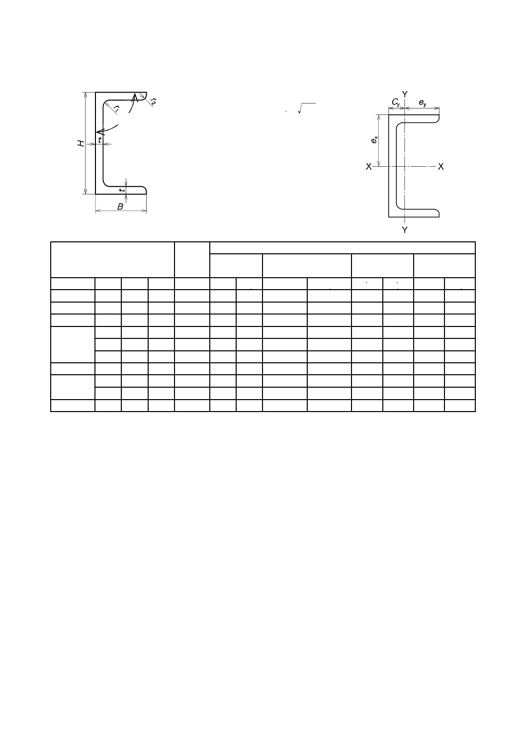 JISG4317:2018 熱間成形ステンレス鋼形鋼